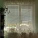 Beautiful Ready to Hang Beige-gold Long Lace Net String Curtain With ...
