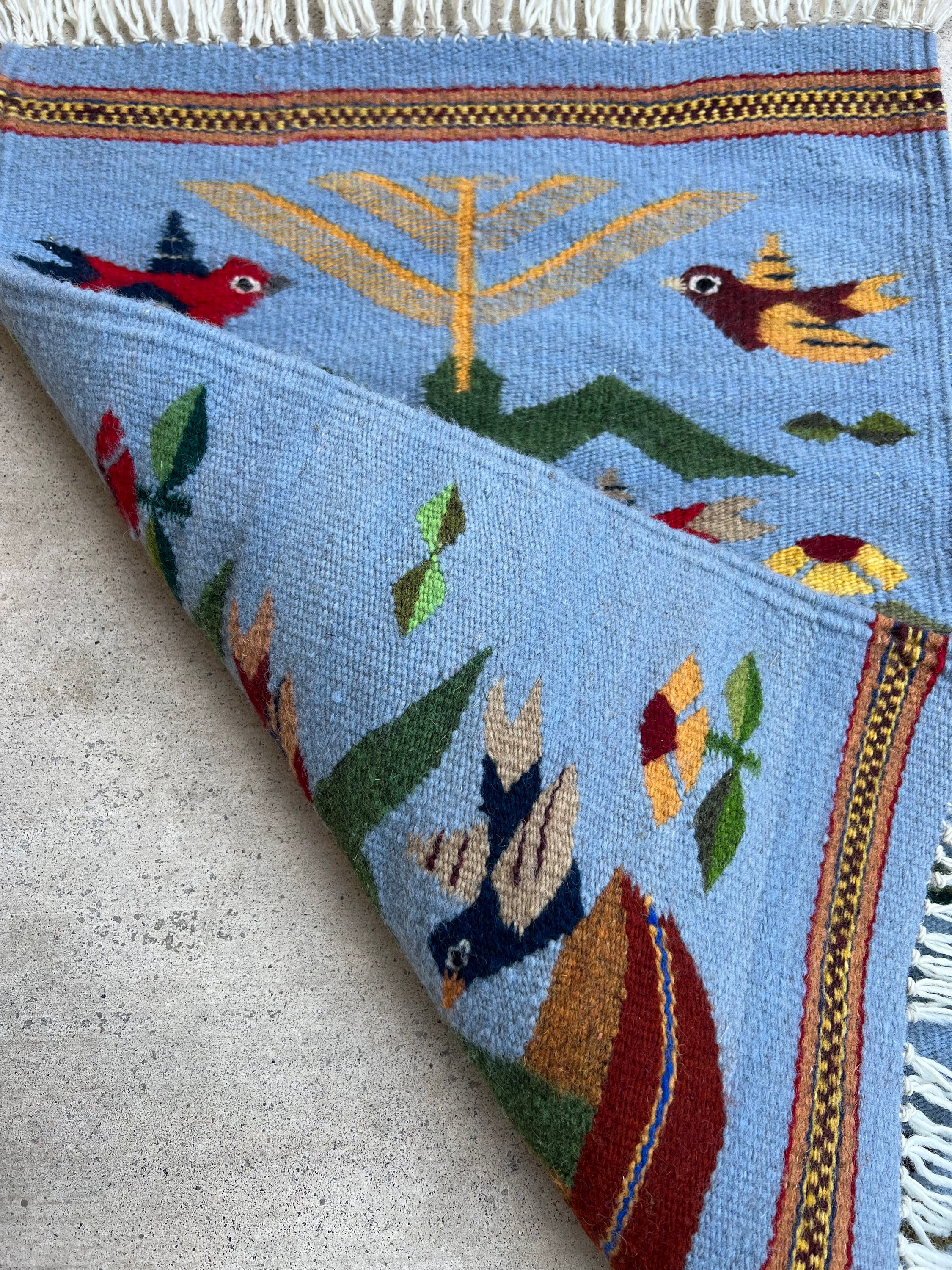 Authentic High Quality Zapotec Rug Árbol De La Vida the Tree of Life ...