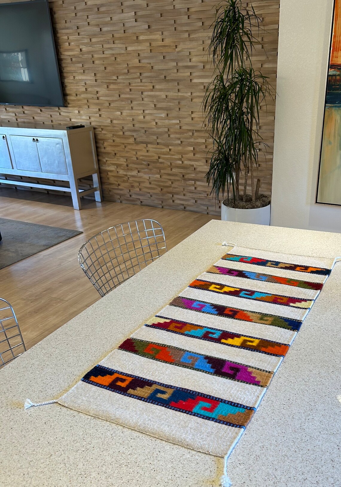 GRECAS MITLA, Oaxacan Runner, Zapotec Rug, Handwoven Rug From Oaxaca ...