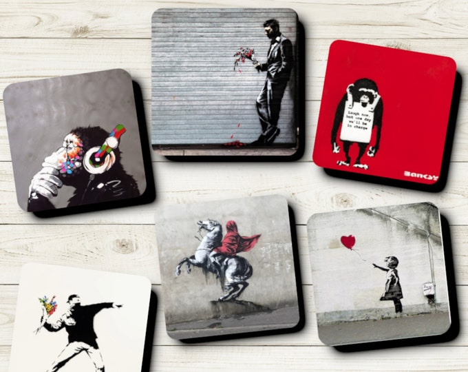 Banksy Bookmarks, Instant Digital Download - Etsy
