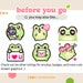 ANIMATED Frog Love Emote for Twitch and Discord, Valentines Day Emotes ...