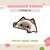 ANIMATED Black Bongo Cat Emote for Twitch and Discord, Bongo Cat Emote ...