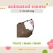 ANIMATED Brown Fox Tail Wag Emote for Twitch and Discord, Tail Emote ...