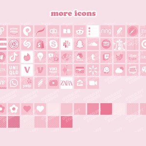 Pink Polka Dots App Icons Pack, Pink Icons, Cute App Icons, Ios Theme ...
