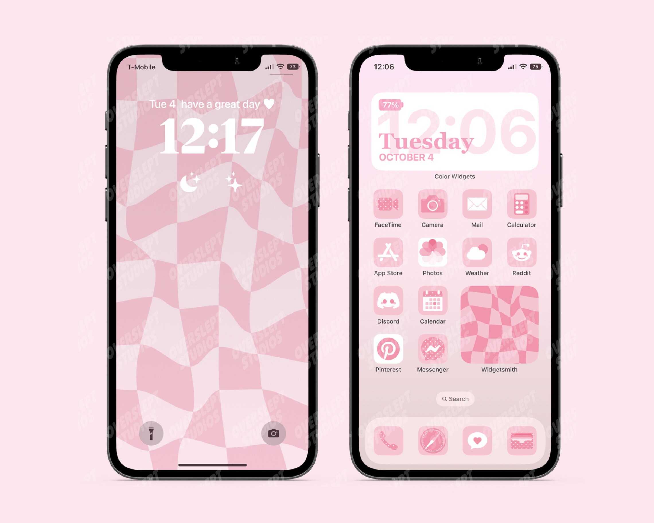 Pink Polka Dots App Icons Pack, Pink Icons, Cute App Icons, Ios Theme ...