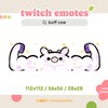 Animated Muscle Ghost Emote - Ghost Emote - Halloween Emote - Spooky ...