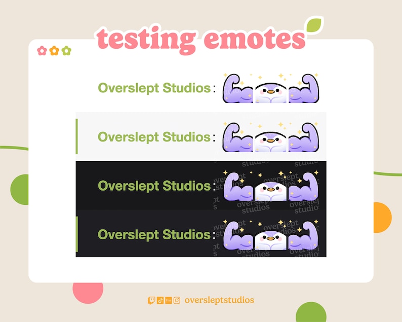 Buff Penguin Emote Pack for Twitch and Discord, Penguin Twitch Emotes ...