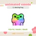 ANIMATED RBG Dancing Frog Emote for Twitch and Discord, Rave, Dance ...