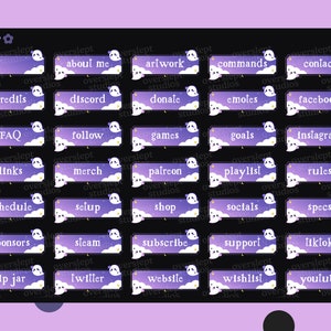 35 Ghost Twitch Panels, Halloween Panels, Ghosts, Spooky, Halloween ...