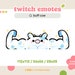 Buff Cow Emote Pack for Twitch and Discord, Cow Twitch Emotes, Strong ...