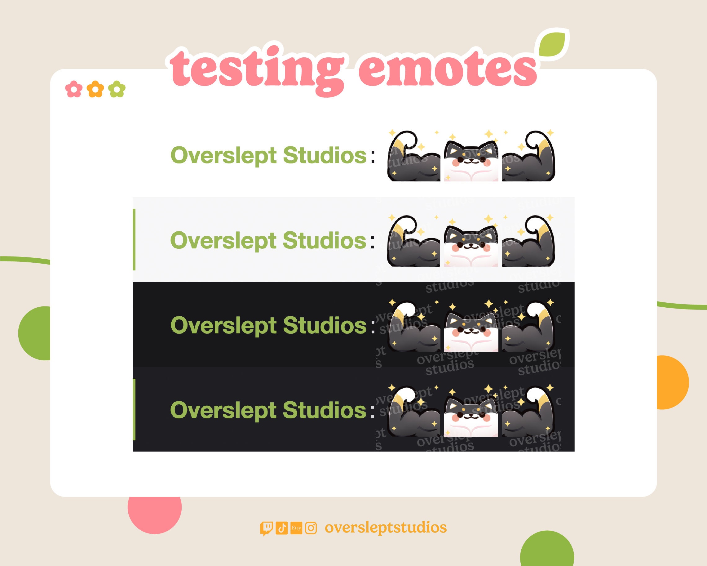 Buff Shiba Inu Emote Pack for Twitch and Discord, Shiba Inu Twitch ...