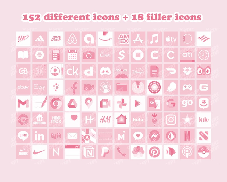 Pink Polka Dots App Icons Pack Pink Icons Cute App Icons - Etsy