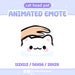 ANIMATED Cat Head Pat Emote for Twitch and Discord, Cat Emote, Head Pat ...