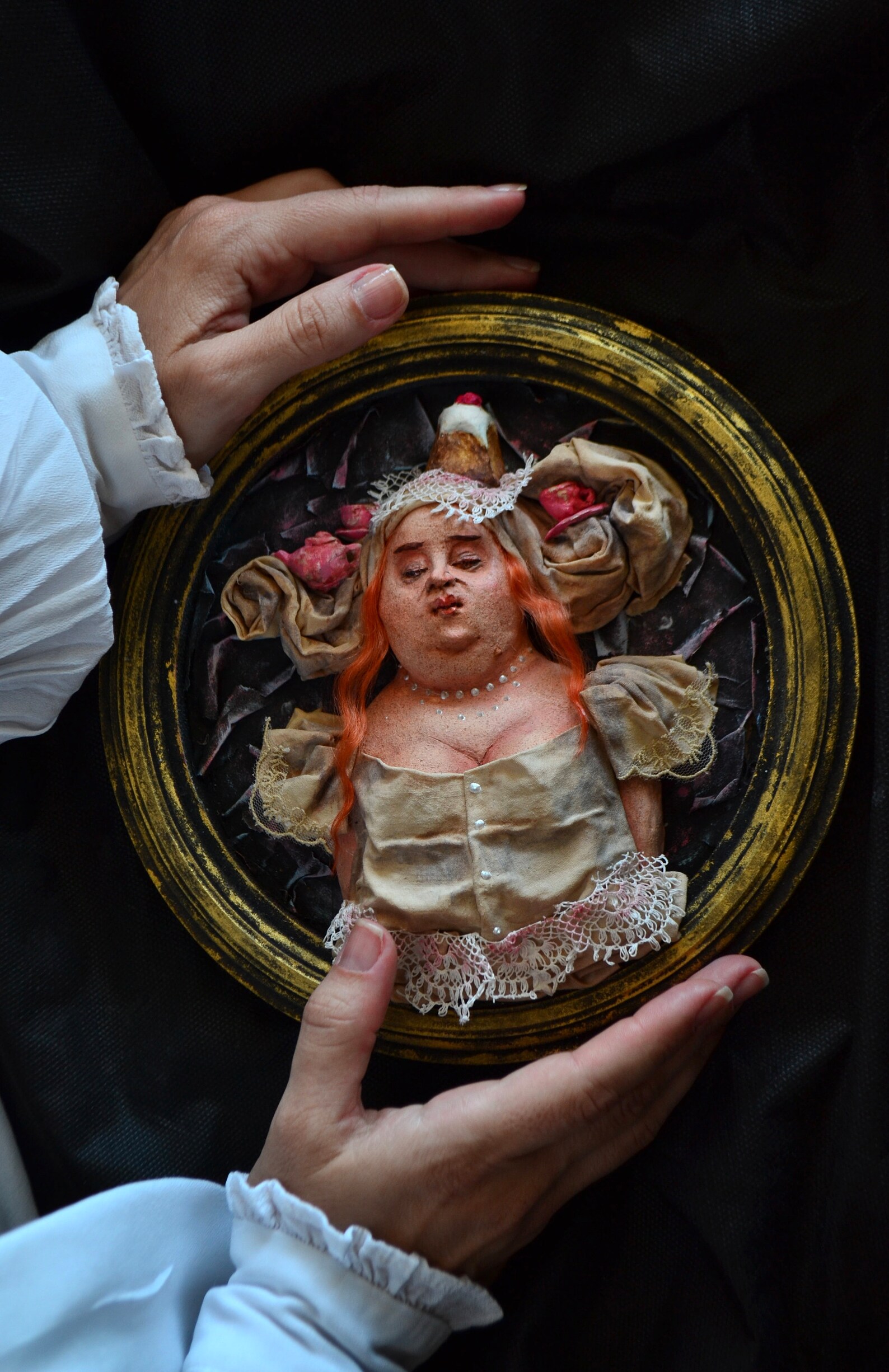OOAK Collectible Art Doll | Handcrafted Unique Character “madame Tea ...