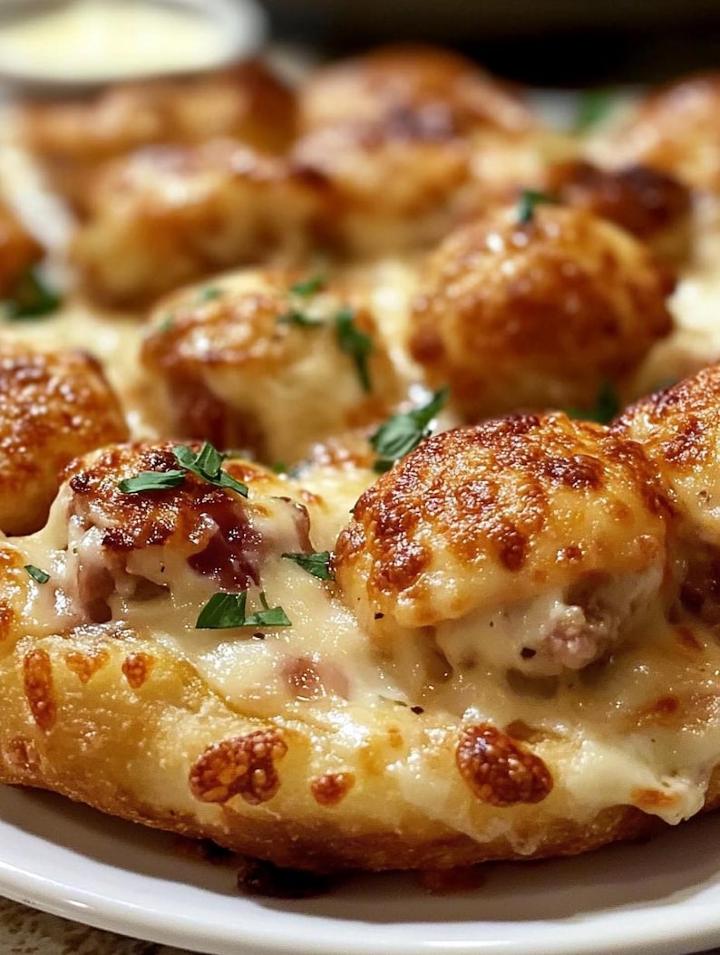 Chicken Alfredo Puffs Recipe | Cheesy Appetizer (digital Download) - Etsy
