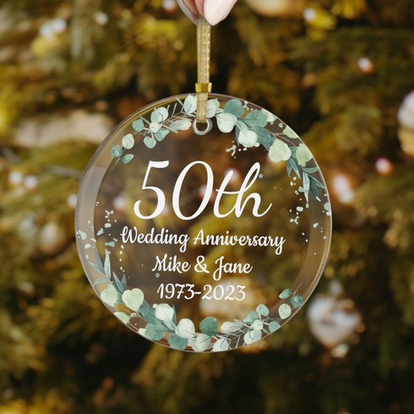 Custom 50th Glass - Etsy