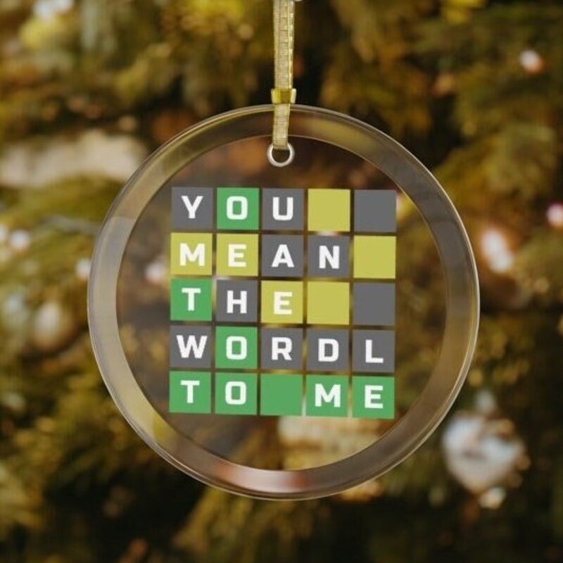 Green Clear Ornaments - Etsy