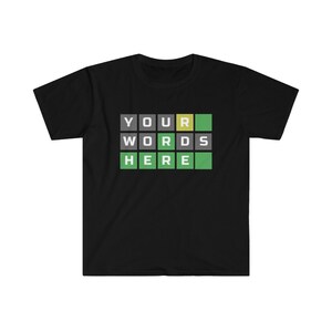 Custom Wordle Shirt | Personalized T-shirt | Teacher Gift | Birthday ...