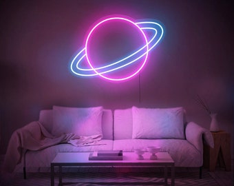 Neon Space Lights - Etsy