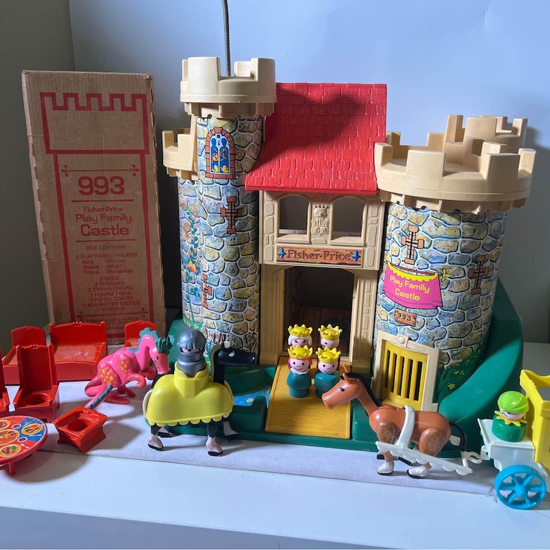 Fisher Price Castle - Etsy UK