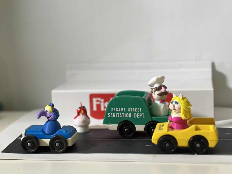 Vintage Style Little People Muppet Figures - Etsy