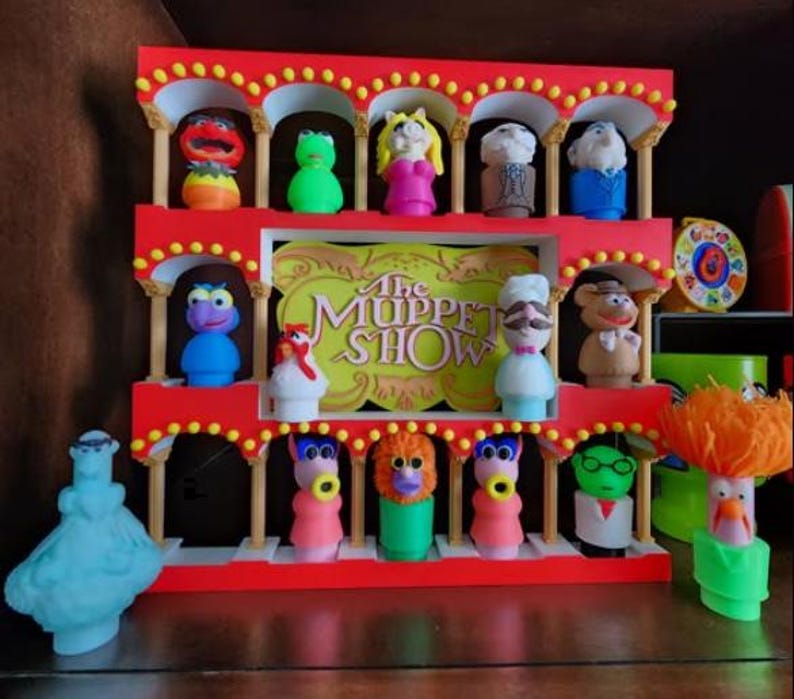 Vintage Style Little People Muppet Figures - Etsy