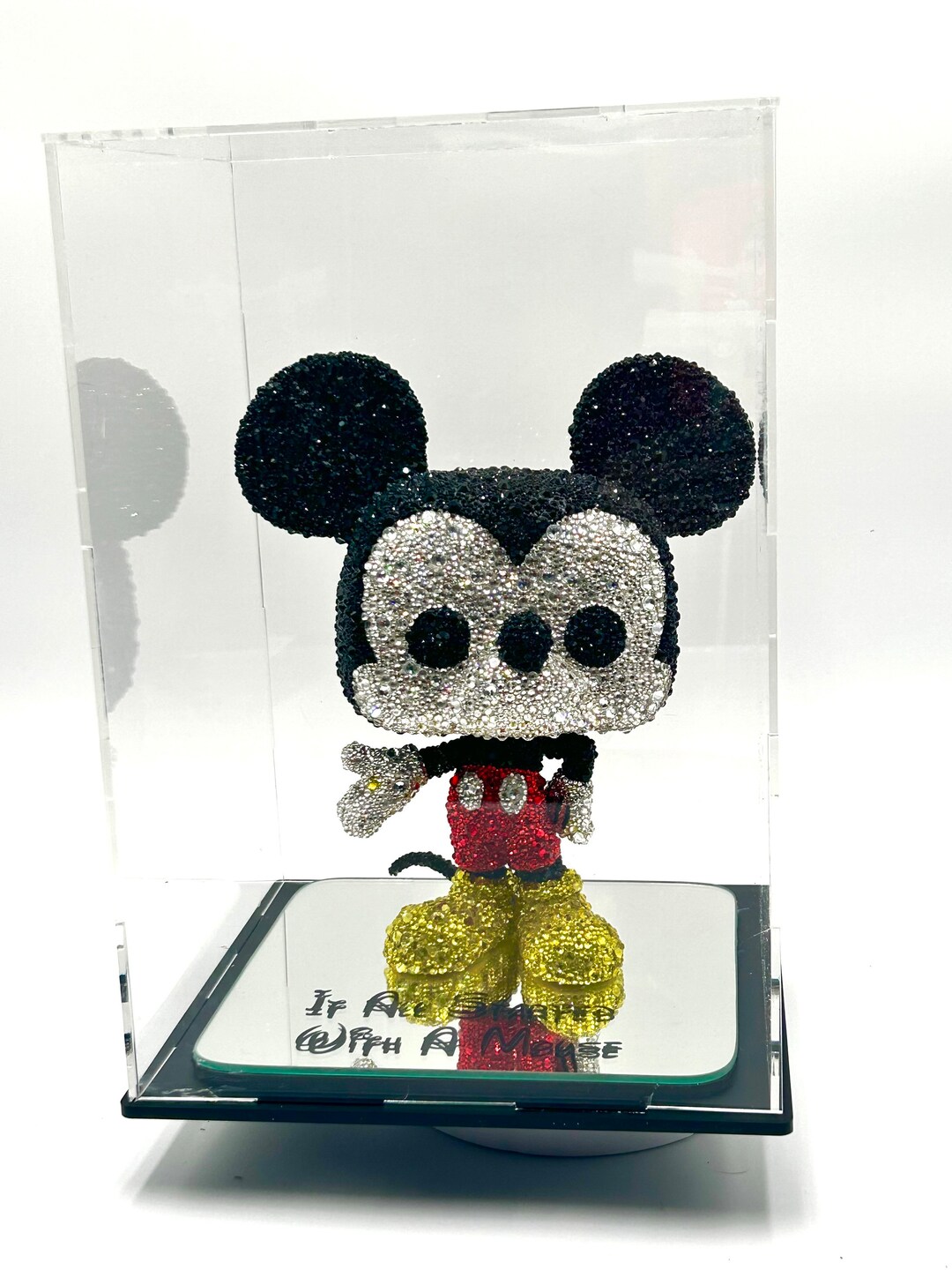 Mickey Mouse Bling Rhinestone Large 10 Funko Pop - Etsy