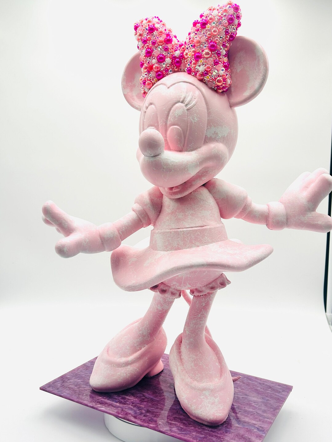 Pink Bliss ( 20” Tall) Minnie Mouse Statue - Etsy