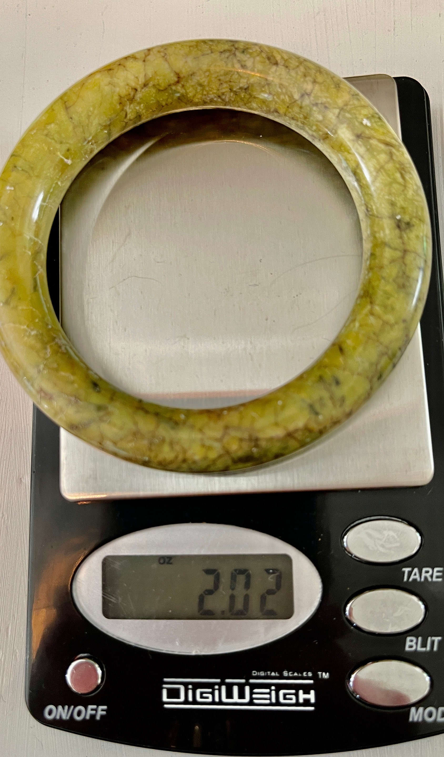 RARE NEPHRITE JADE Spinach Green Bangle Jade Bangle Real Jade Bracelet ...