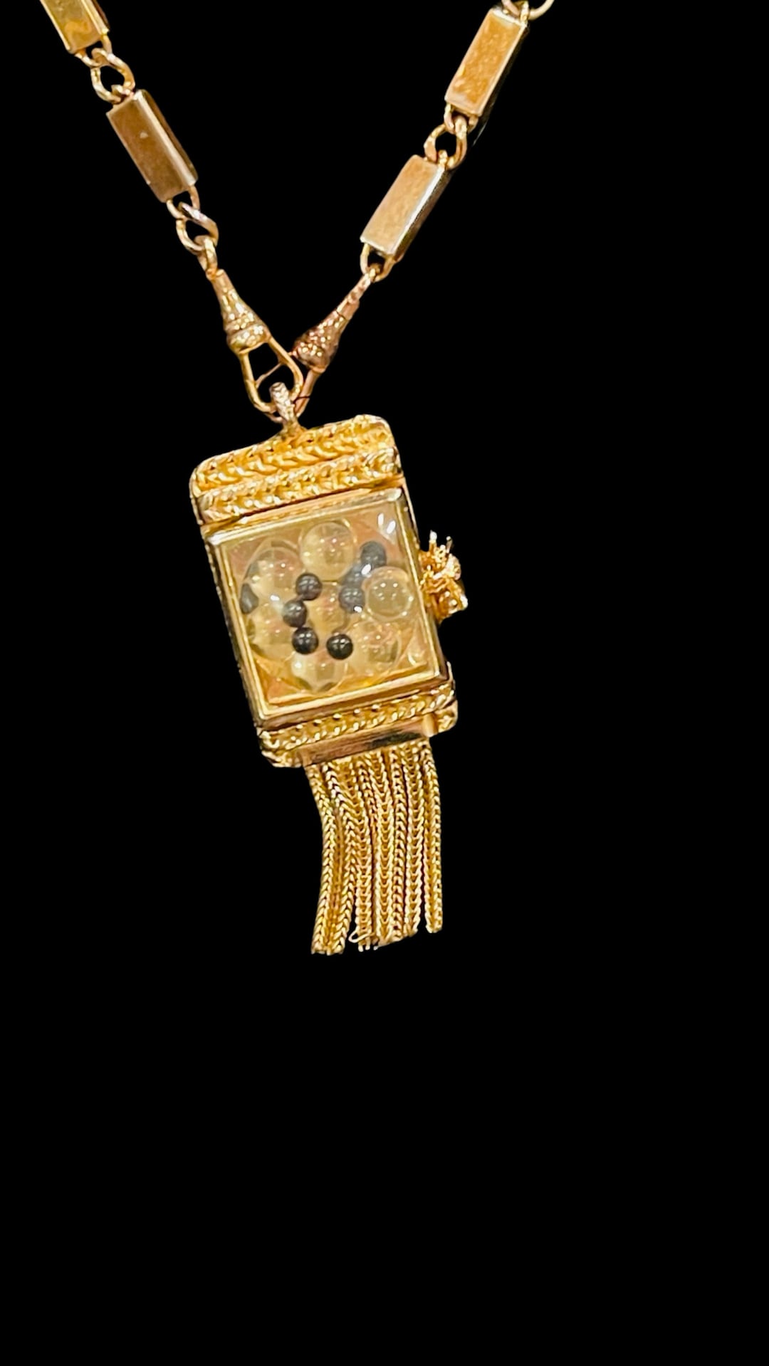 POOLS OF LIGHT Created by Brenda Pye - Repurposed Ladies Watch Fob Case ...