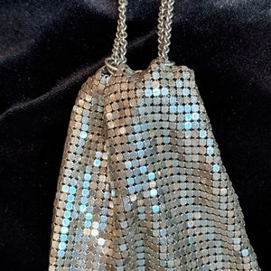 STERLING SILVER VICTORIAN Coin Pouch. 4” X 5” in Fine Antique Condition ...