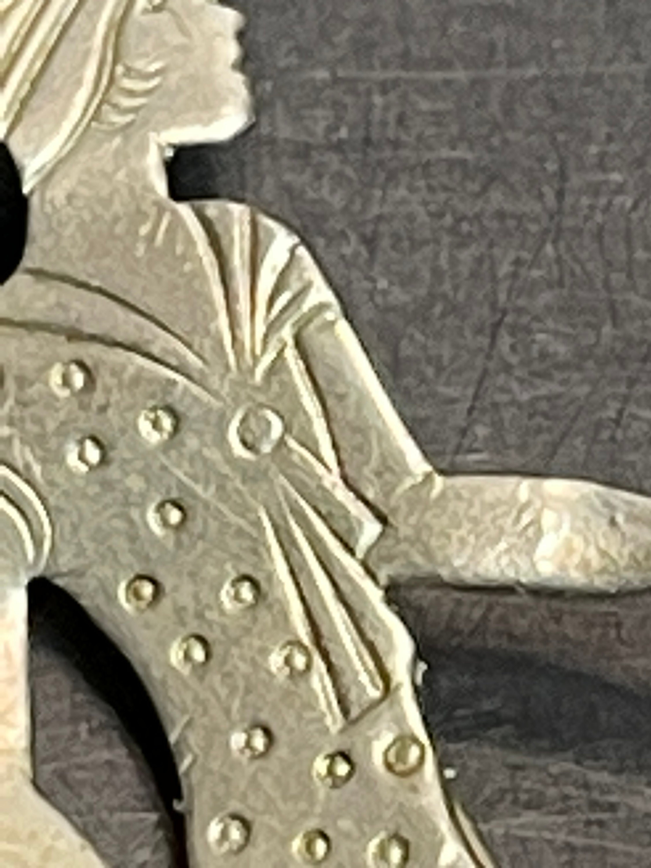 POOLS OF LIGHT Repurposed Art Deco Silver Pin Brenda Pye Hand Made ...