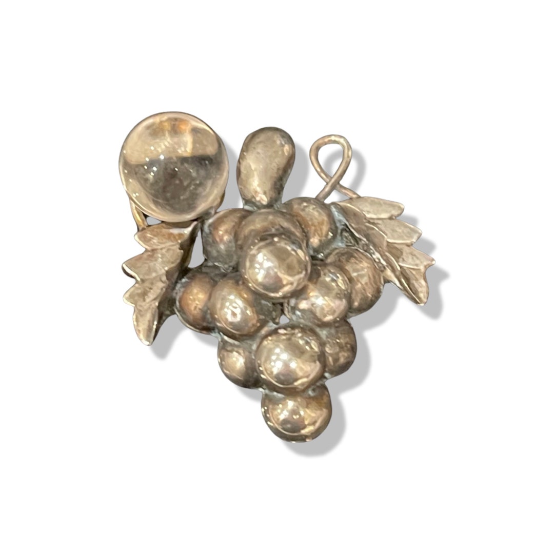 POOLS OF LIGHT _ Brenda Pye Design Sterling Silver, Heavy Vintage Pin ...