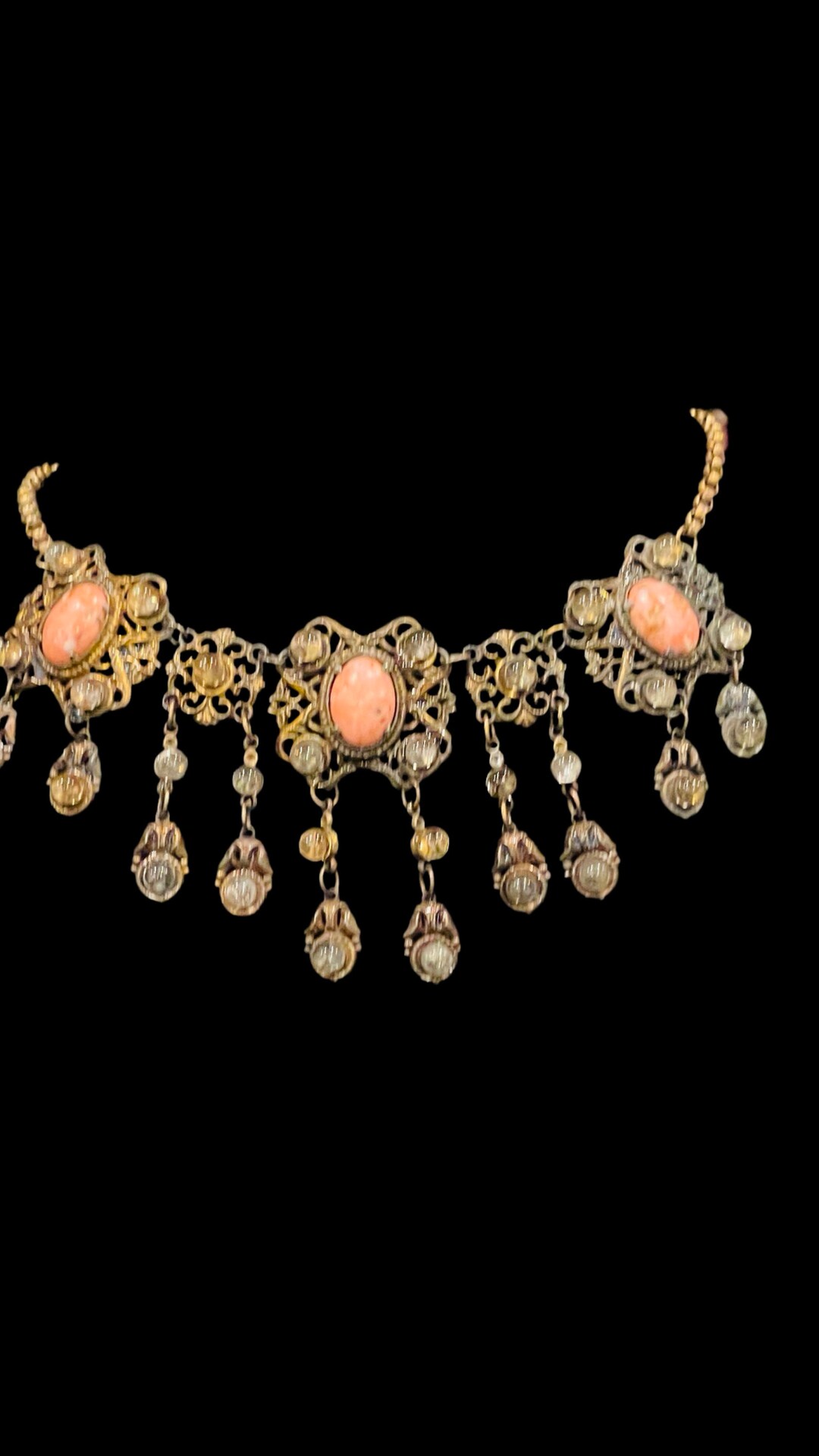 Pools of Light BRENDA PYE CREATIONS Repurposed Antique Festoon - Etsy