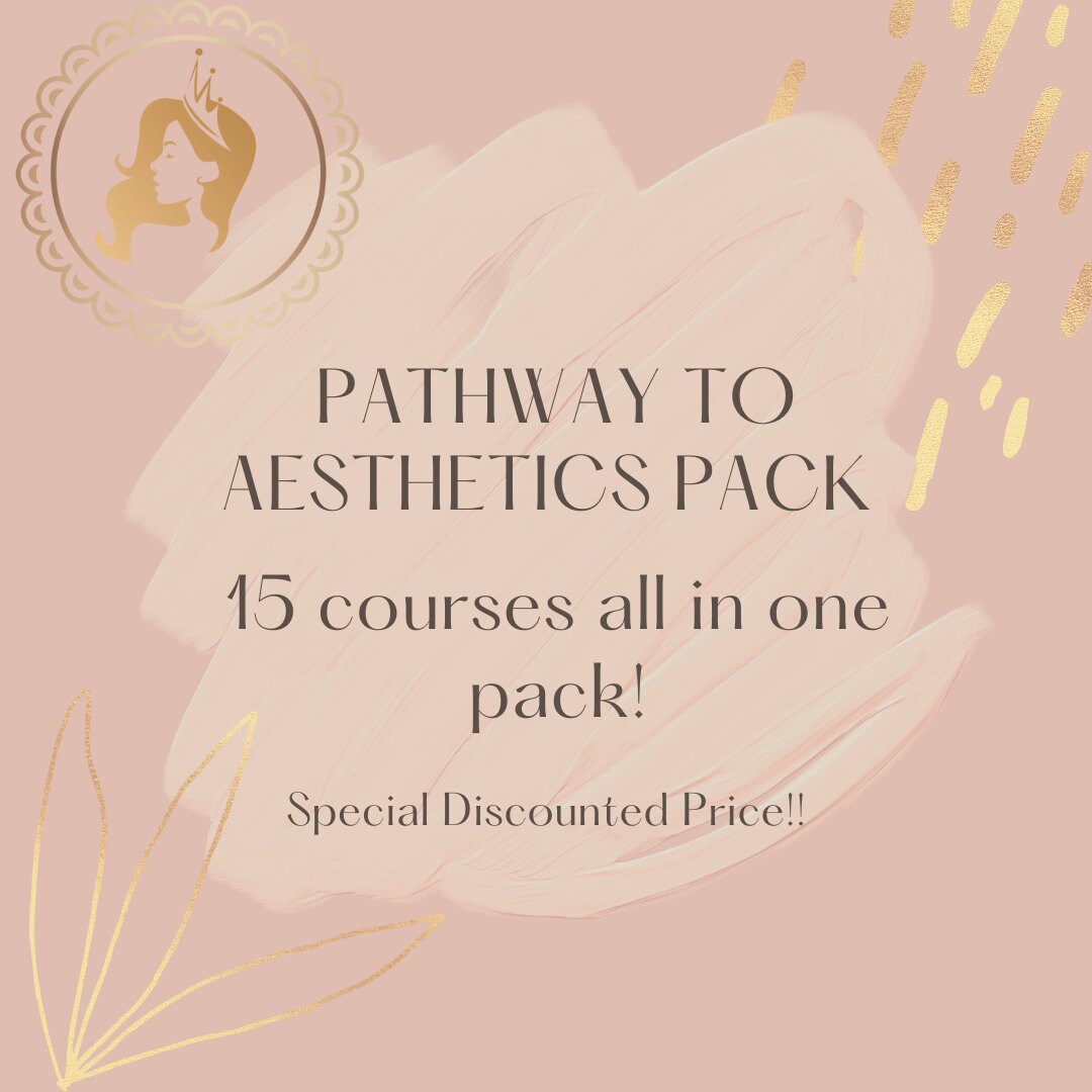 Pathway to Aesthetics - Special 15 Course Training Manuals Mega Bundle ...
