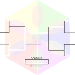 Printable Tournament Brackets Bundle -- 8, 16, 32, 64 Team Bundle ...