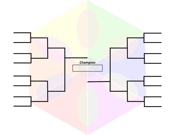 16 Team Tournament Bracket Kids Sports Party Games | Etsy