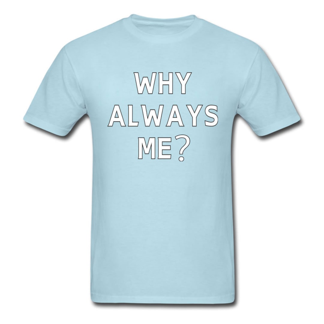 Mario Balotelli Why Always Me T-shirt (blue) - Etsy