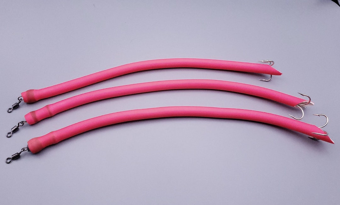 1/2 Ounce 12 Inch Long Barracuda Tube Fishing Lure With Treble Hook and ...