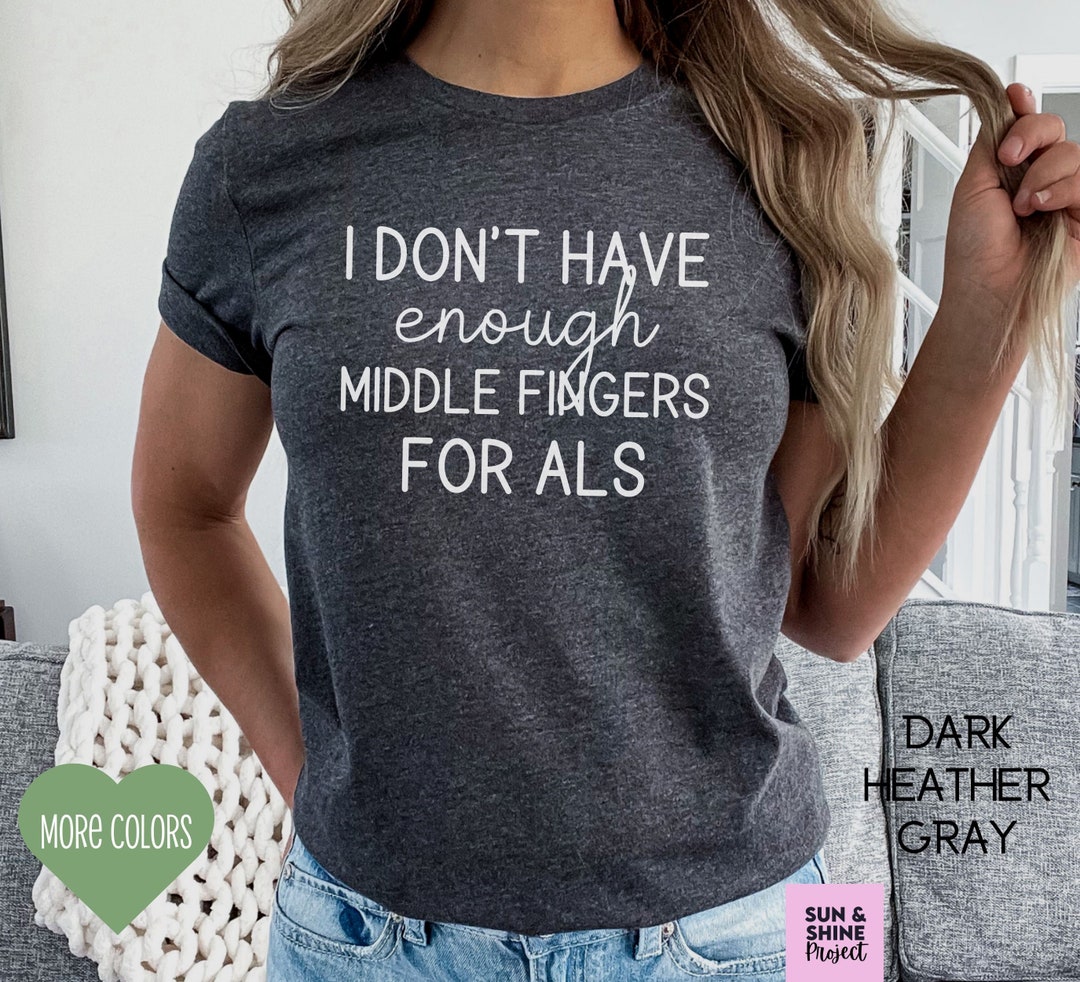 ALS Sucks Shirt, Cure ALS Shirt, ALS Awareness, Als Warrior, Als ...