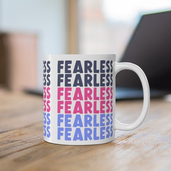 Fearless Coffee Mug - Etsy