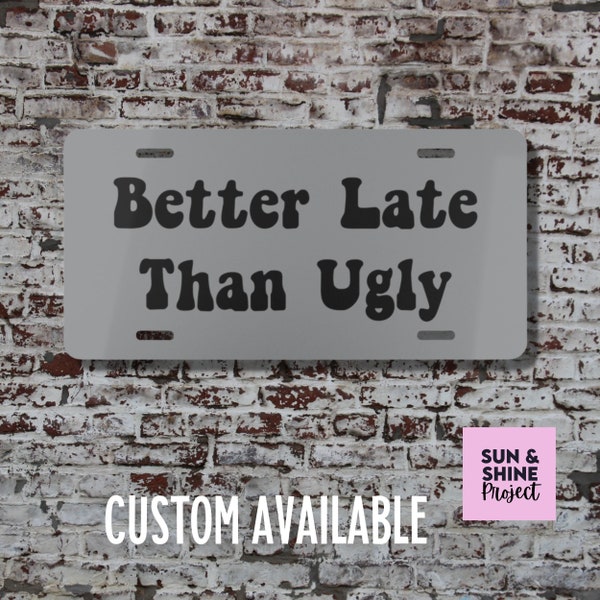 Front License Plate - Etsy