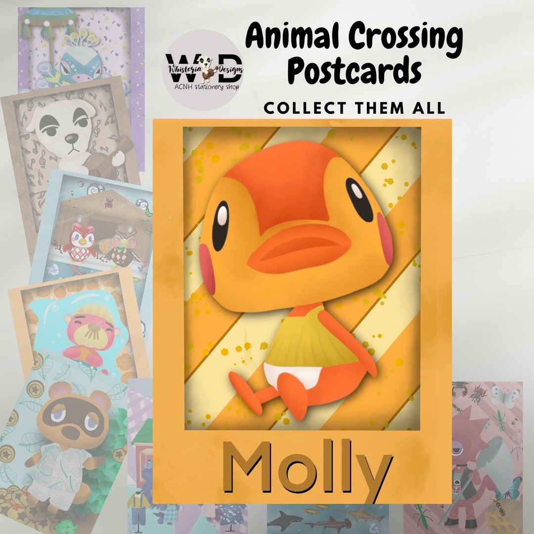 Molly, Animal Crossing, Postcards, Fan Art, Stationery, Prints ...