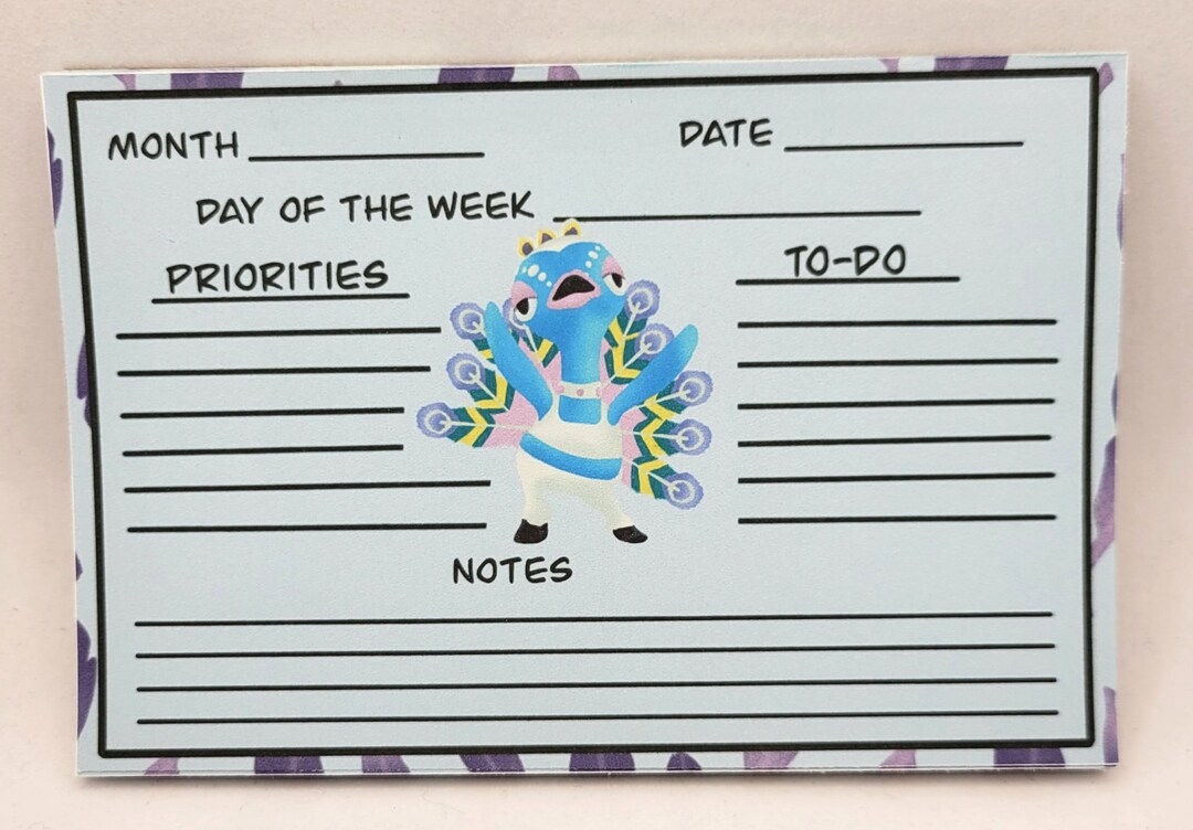 Pave, Memo Pads, Notepad, ACNH, Animal Crossing Brewster, Memo, Paper ...