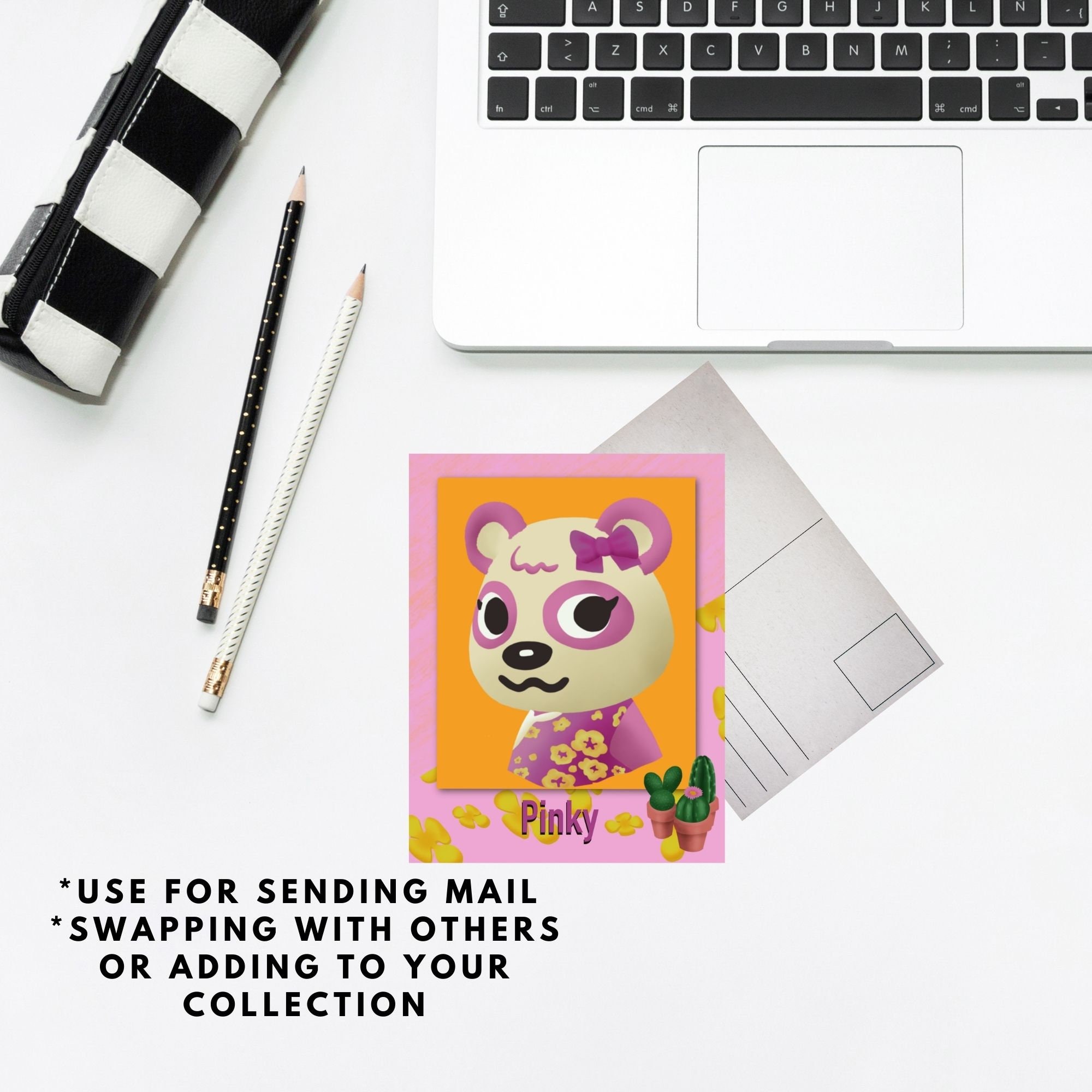 Pinky ACNH, Animal Crossing, Postcards, Fan Art, Stationery, Prints ...
