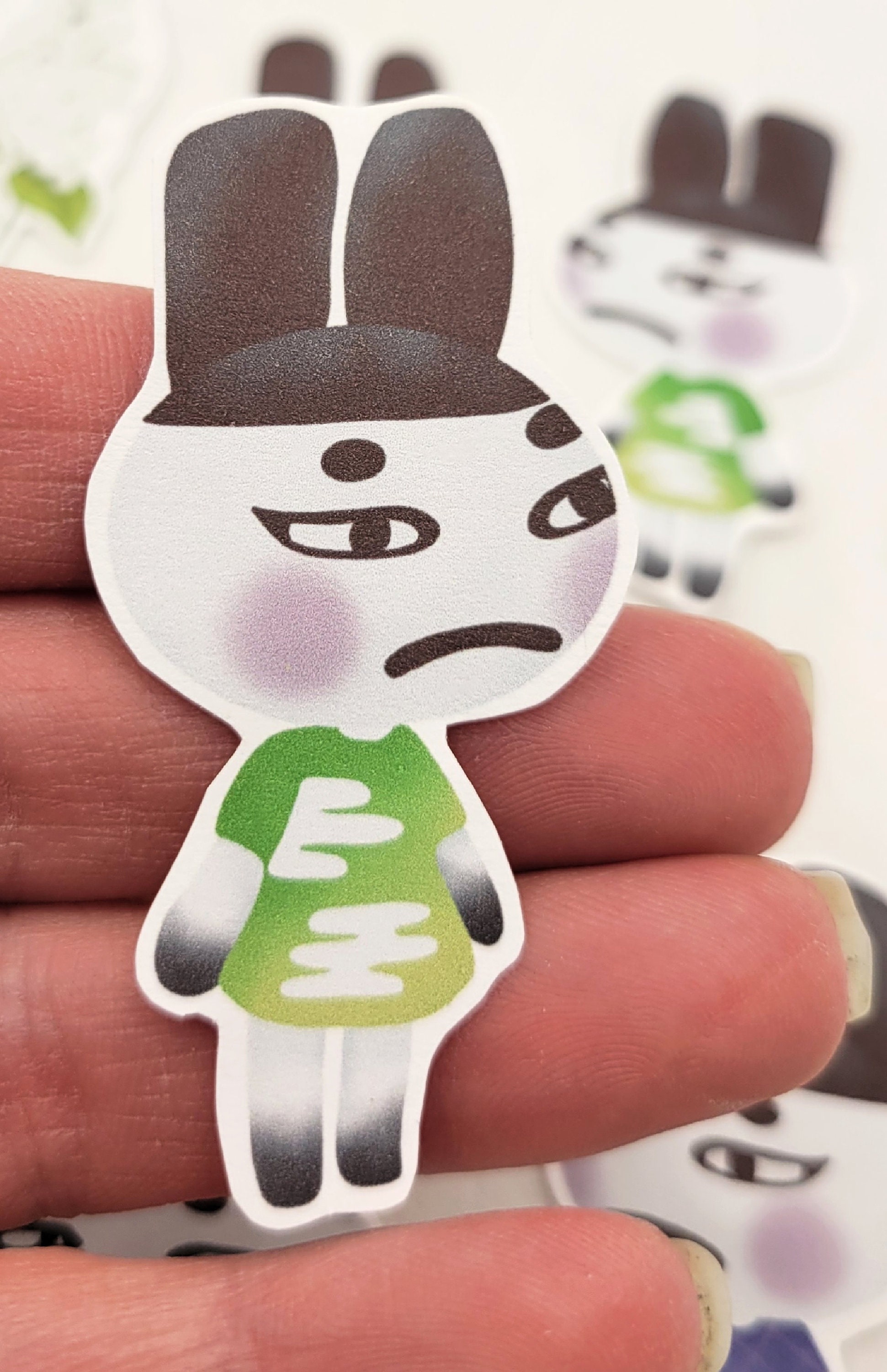 Genji ACNH Die Cut Sticker Packs Scrapbook Stickers Switch - Etsy