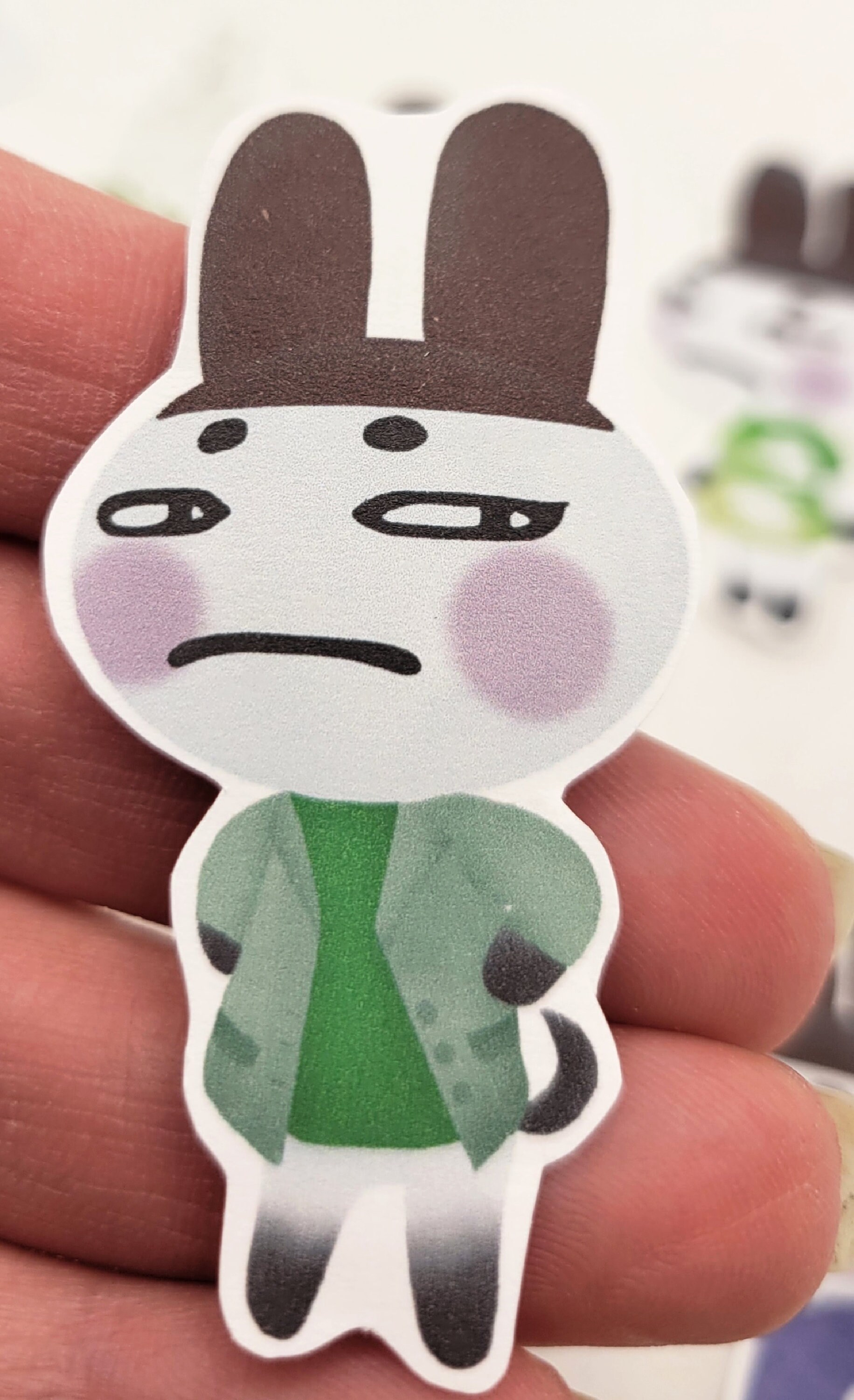 Genji, ACNH, Die Cut Sticker Packs, Scrapbook Stickers, Switch Stickers ...