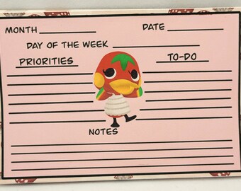 Acnh Daily Checklist - Etsy