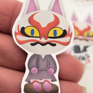 Kabuki, ACNH, Die Cut Sticker Packs, Scrapbook Stickers, Switch ...