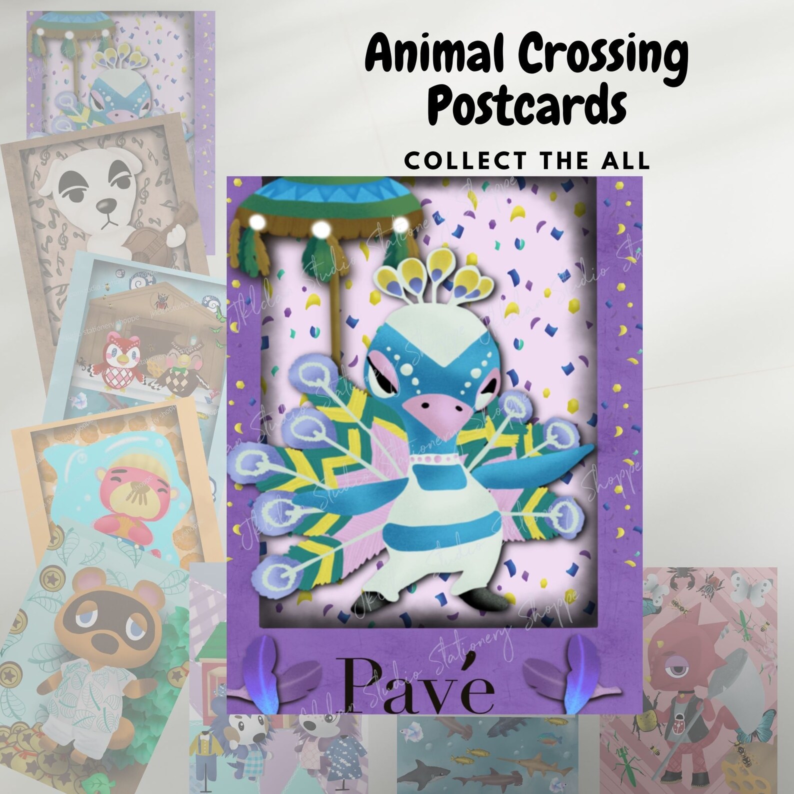 Pave ACNH, Animal Crossing, Postcards, Fan Art, Stationery, Prints ...